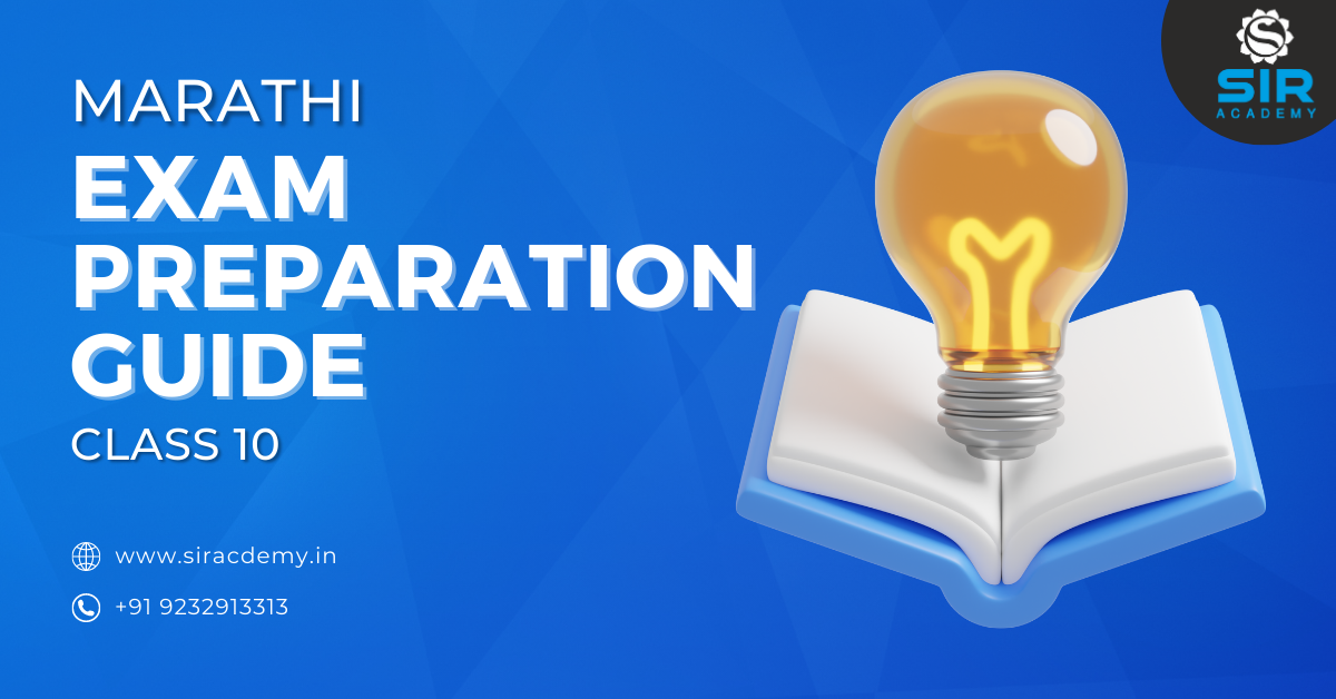Marathi class 10 exam preparation guide | English Medium